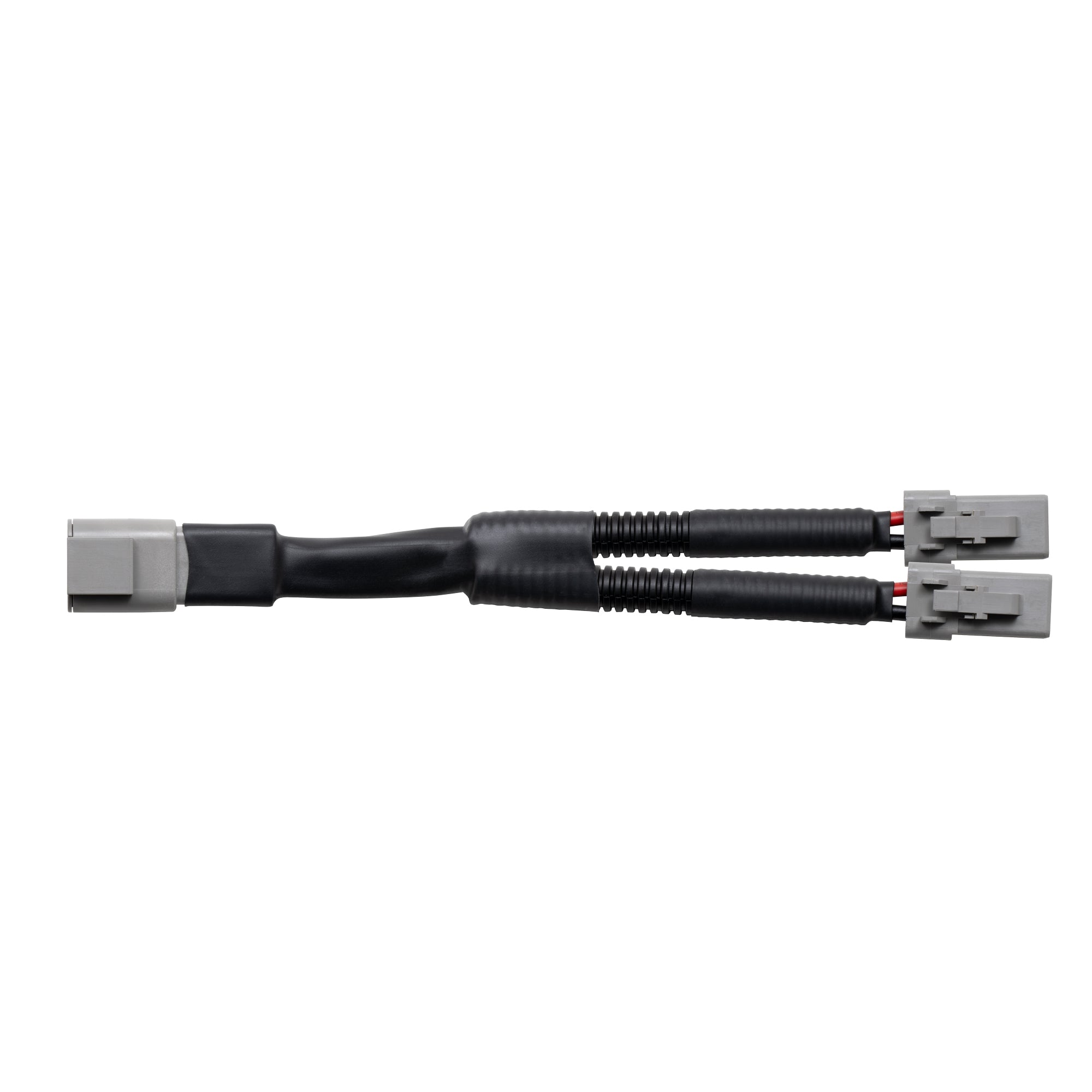 NX229 – 450mm DTP Y-Splitter Cable | Deutsch 2-Pin (1F to 2M) – Noxsolis