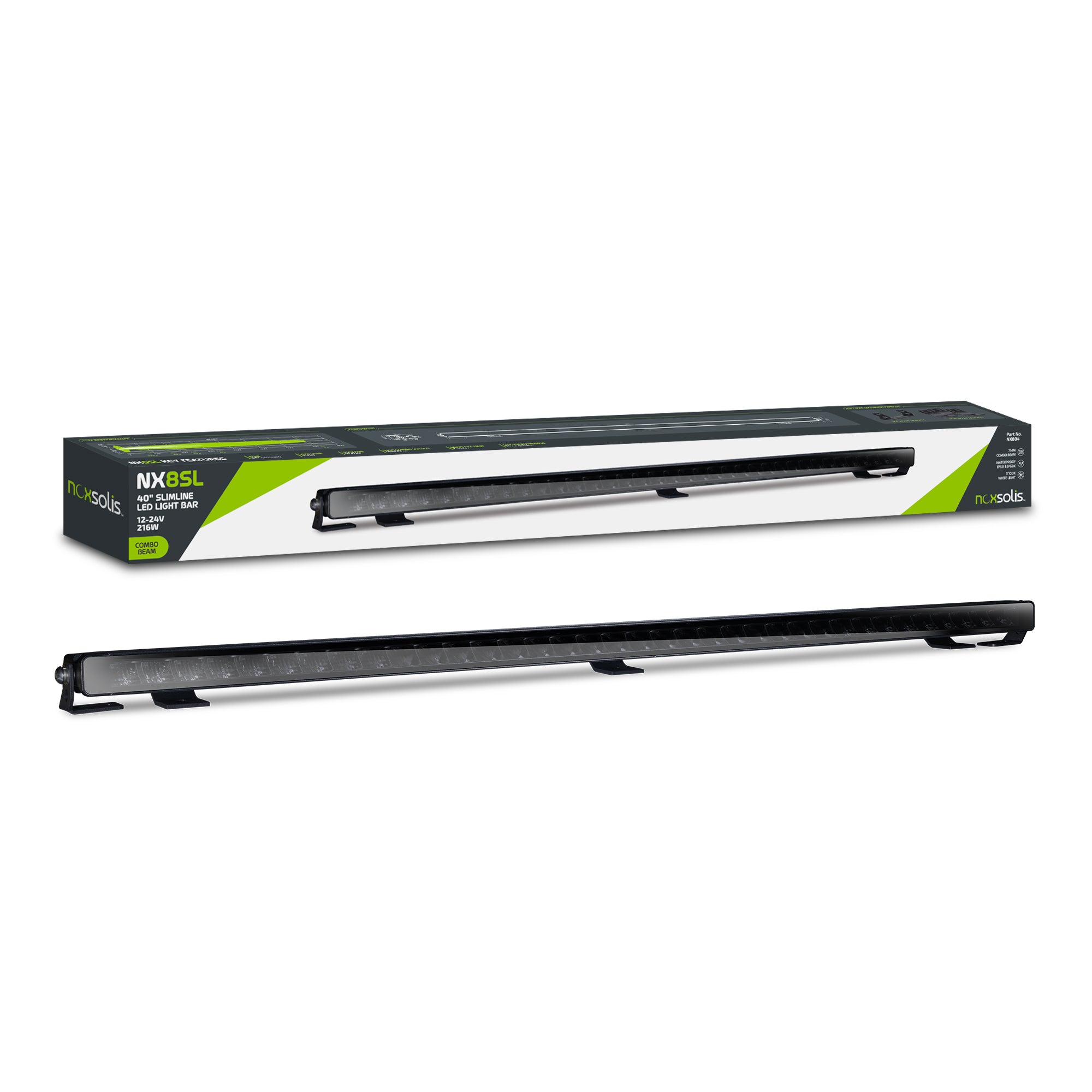 NOXSOLIS NX804 – 40" Slimline LED Light Bar | Combo Beam, IP68 ...